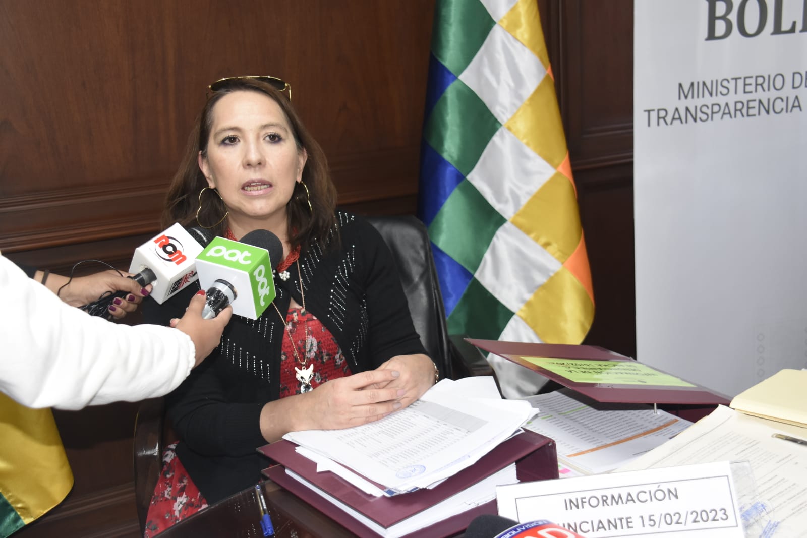 ABI - Viceministra de Transparencia Susana Ríos, informa sobre los ...