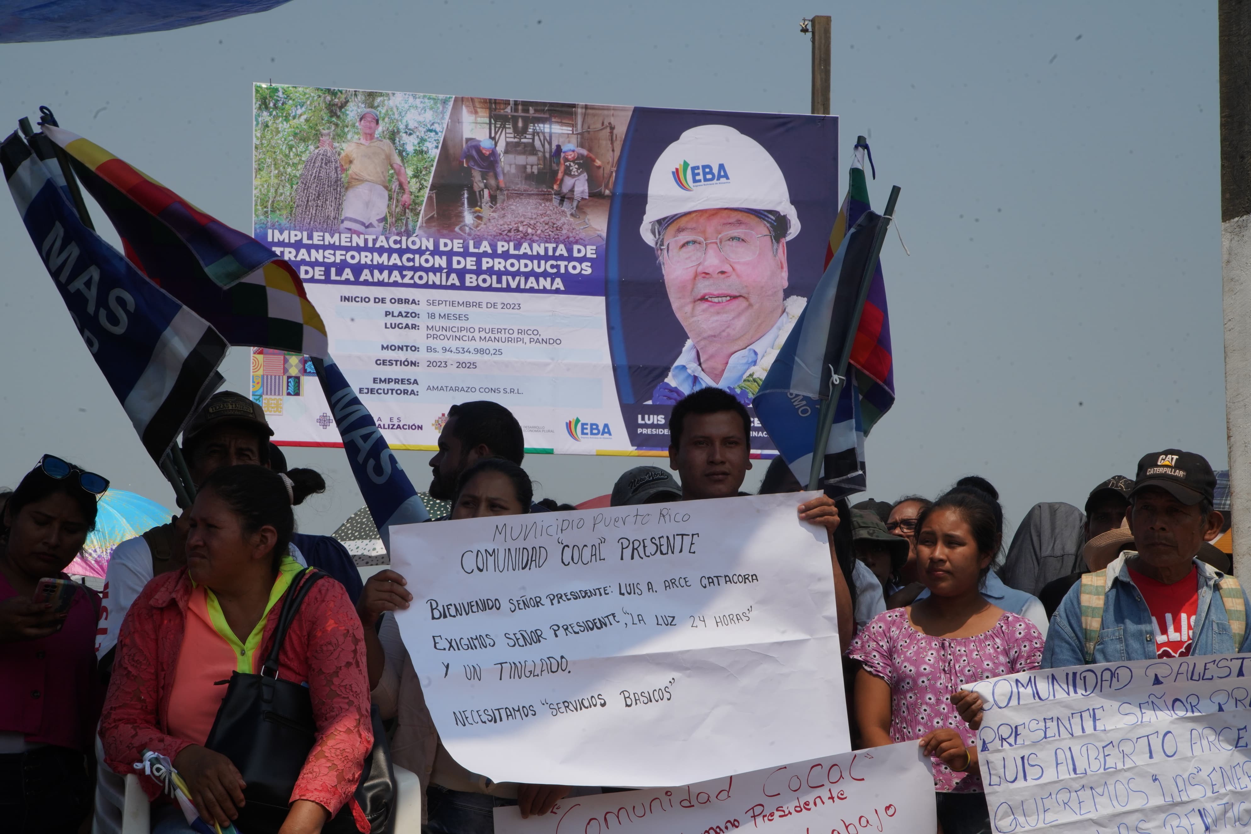 ABI - Presidente coloca la Piedra Fundamental para la Construcción de ...